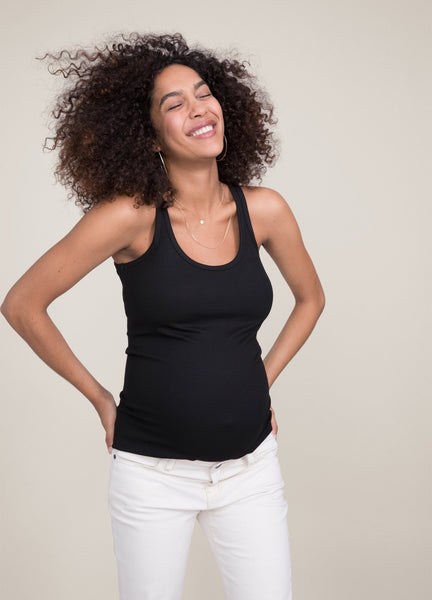 Body Tank - Chic Maternity Lower Cut Top | HATCH Collection